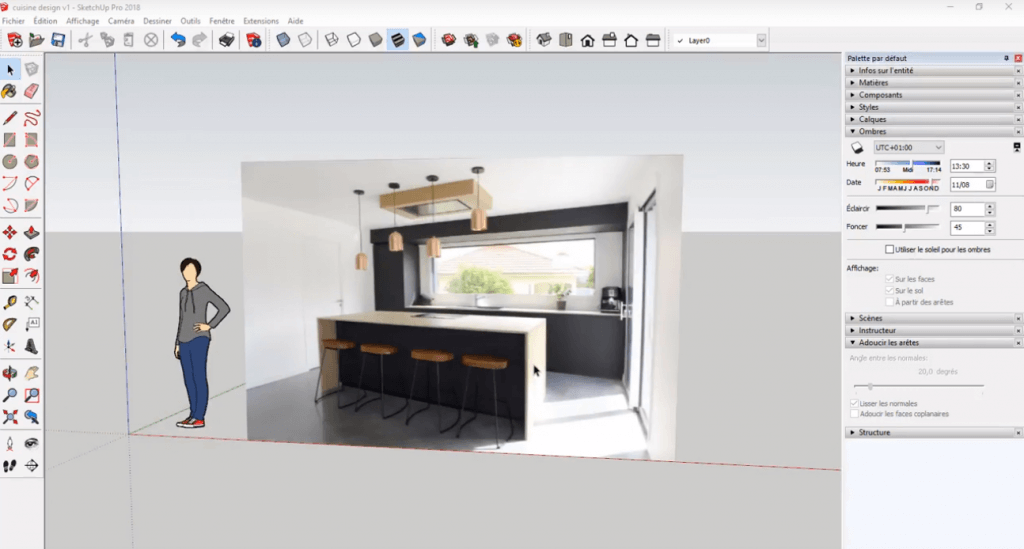 SketchUp : Modéliser sa cuisine grâce à la 3D | Elmtec